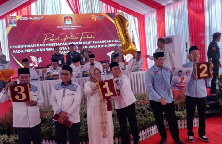 Hasil Rekapitulasi Pilkada Kota Serang:Ria-Subadri 78.607, Budi-Agis ...